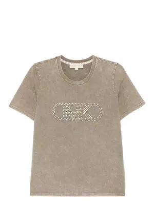 Michael Kors Empire Stud T-shirt - Green