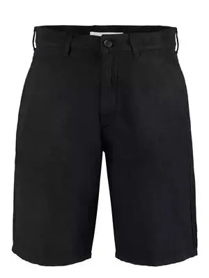 DEPARTMENT 5 Logo-patch Bermuda Shorts - Black