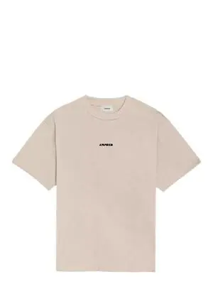 A PAPER KID Logo-print T-shirt - Neutrals