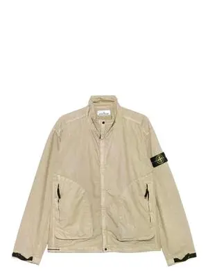 Stone Island Compass-motif Jacket - Neutrals