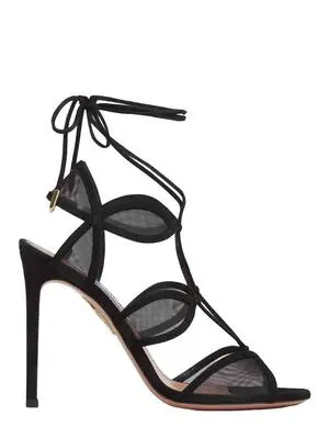 AQUAZZURA Fatal Attraction 105 Sandals Black