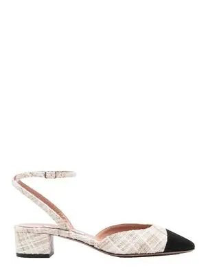 AQUAZZURA Fatal Attraction 105 Sandals Latte/black