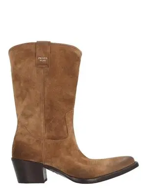 PRADA Suede Ankle Boots