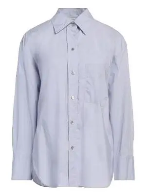 Vince Oversized Poplin Shirt - Blue