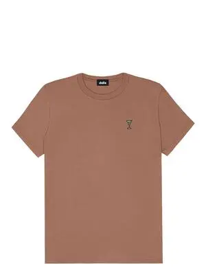 DALIX Martini Lightweight T-shirt - Chestnut