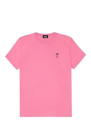DALIX Coffee Martini Jersey Tee - Charity Pink