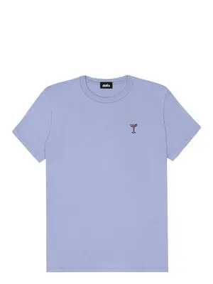 DALIX Coffee Martini Jersey Tee - Lavender Blue