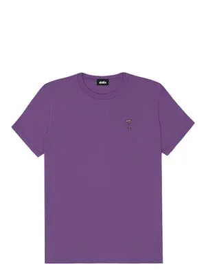 DALIX Coffee Martini Jersey Tee - Purple