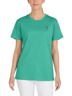 DALIX Relaxed Jersey Tee Teal