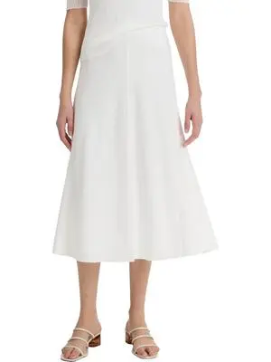 VINCE Bias Cut Midi Skirt