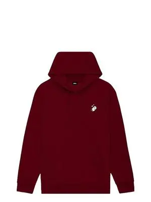 DALIX Heartly Ghost Midweight Hoodie - Burgundy
