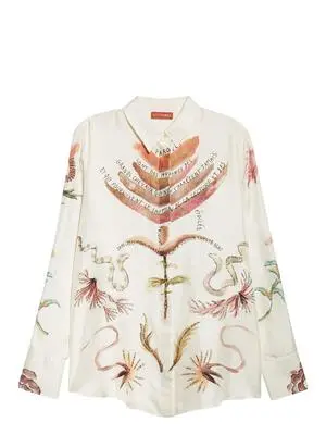 ALTUZARRA Altuzarra Chika Printed Silk Shirt