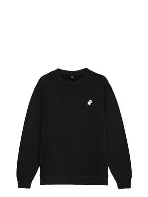 DALIX Ghost Heavyweight Relaxed Sweatshirt - Black