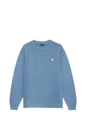 DALIX Ghost Heavyweight Relaxed Sweatshirt - Pebble Blue