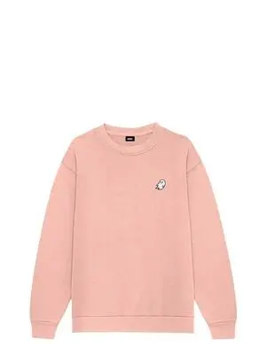 DALIX Ghost Heavyweight Relaxed Sweatshirt - Pink