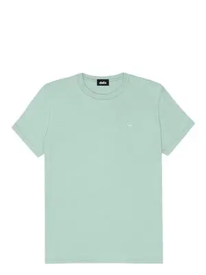 DALIX Lil Smile Jersey Relaxed Tee - Dusty Blue