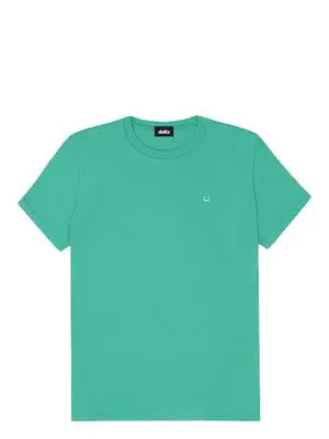 DALIX Lil Smile Jersey Relaxed Tee - Teal