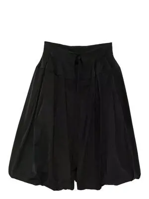 Toga Belted Skirt - Black