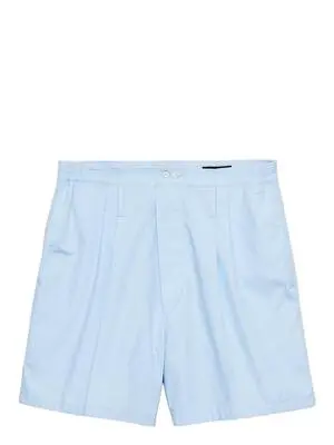 Prada Poplin Bermuda Shorts - Sky Blue