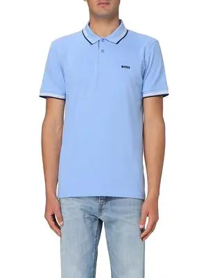 BOSS Polo Shirt - Gnawed Blue