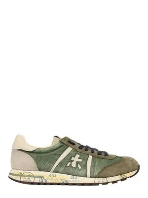 Premiata Lace-Up Sneakers Green