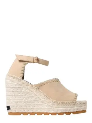 Stella McCartney Espadrille Wedge Sandals - Dust