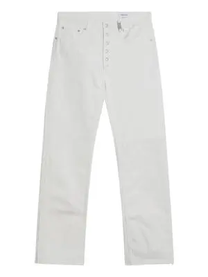 Alexander McQueen Denim Trousers - White