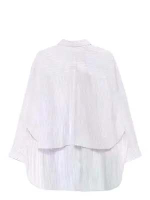 Victoria Beckham Striped Shirt - Purple