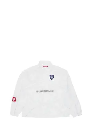 Supreme Reflective Piping Pullover - White