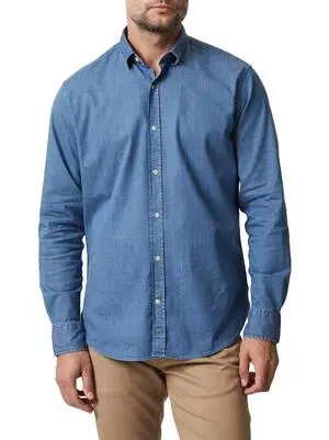 34 Heritage Denim Button-up Shirt - Light