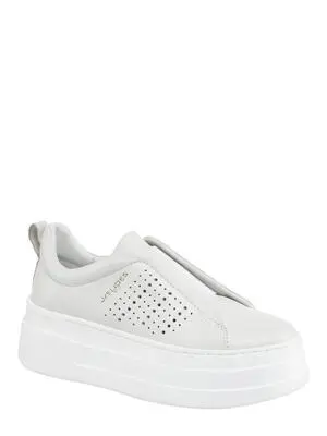J/SLIDES NYC Bella Platform Sneakers - White