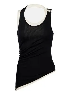 Jean Paul Gaultier Layered Tank Top - Black