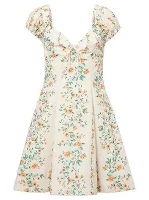 Agua Bendita Mati Floral Mini Dress - Multicoloured