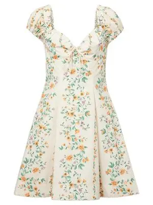Agua Bendita Mati Floral Mini Dress - Multicoloured