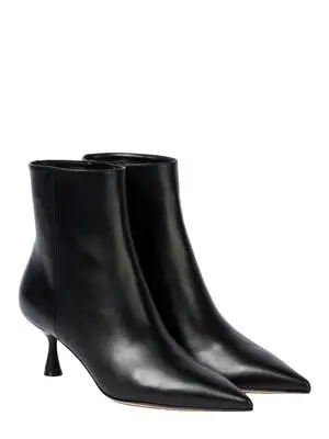 GIANVITO ROSSI Leather Ankle Boots
