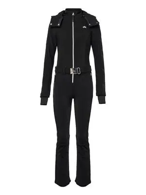 JETSET Belted Ski Suit - Black