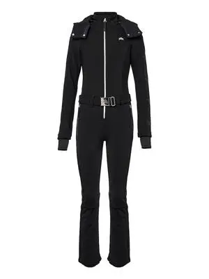 JETSET Belted Ski Suit - Black