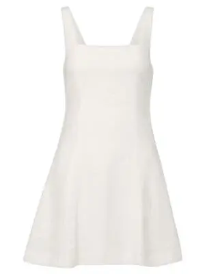 Faithfull The Brand Felice Mini Dress - White