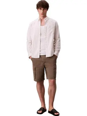 Calvin Klein Pull-On Cargo Shorts Bungee Cord