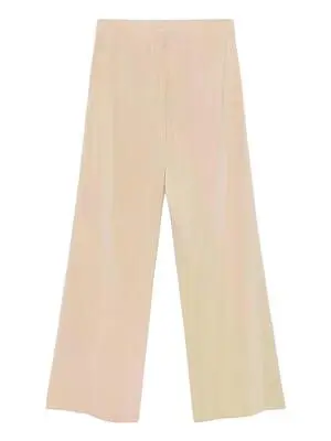 LE TRICOT PERUGIA Elasticated-waistband Trousers - Neutrals