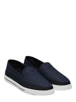 Prada Re-Nylon Slip-On Sneakers Blue