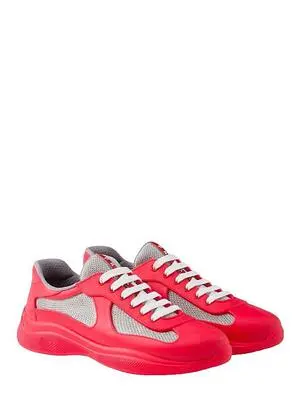 Prada America's Cup Sneakers - Red