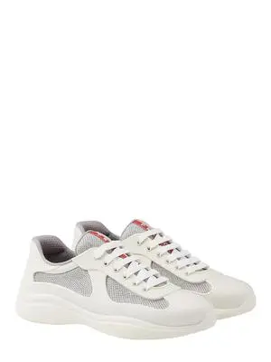 Prada America's Cup Sneakers White