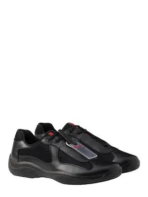 Prada America's Cup Original Sneakers - Black