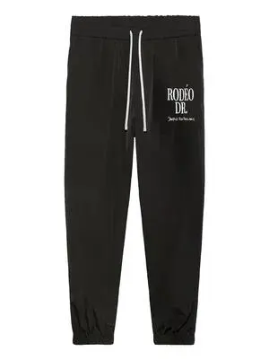 1989 STUDIO Logo-print Track Pants - Black