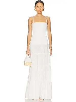 Peixoto Clementine Maxi Dress - White Lotus
