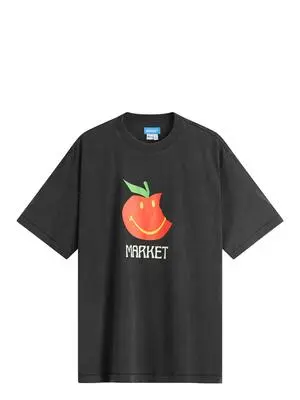 MARKET Smiley Honeycrisp T-shirt - Washed-black