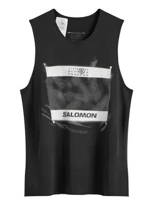 MAISON MARGIELA X Salomon Tank Top - Deep Black