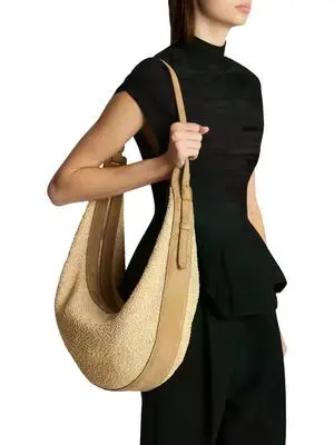 Khaite Augustina Shoulder Bag - Neutrals