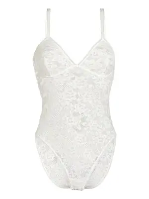 Wolford Lace Bodysuit - White